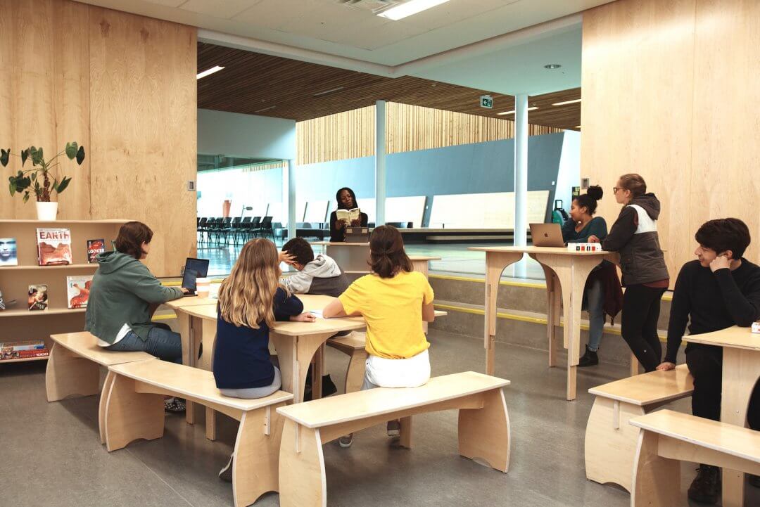 Project Profile: High School Learning Environments - Natural Pod