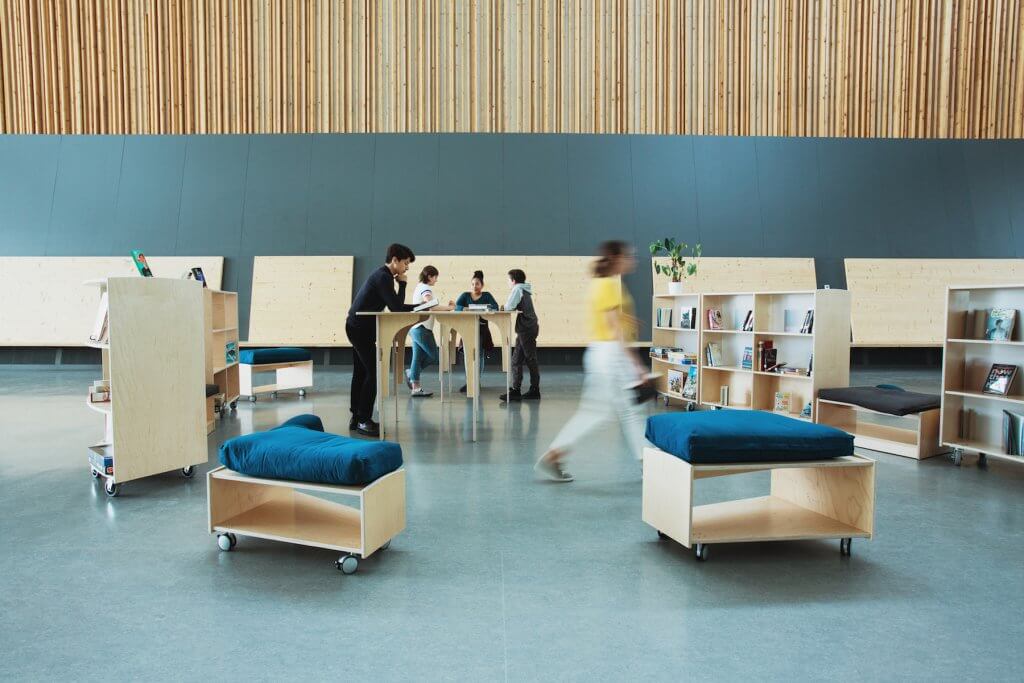 Project Profile: High School Learning Environments - Natural Pod