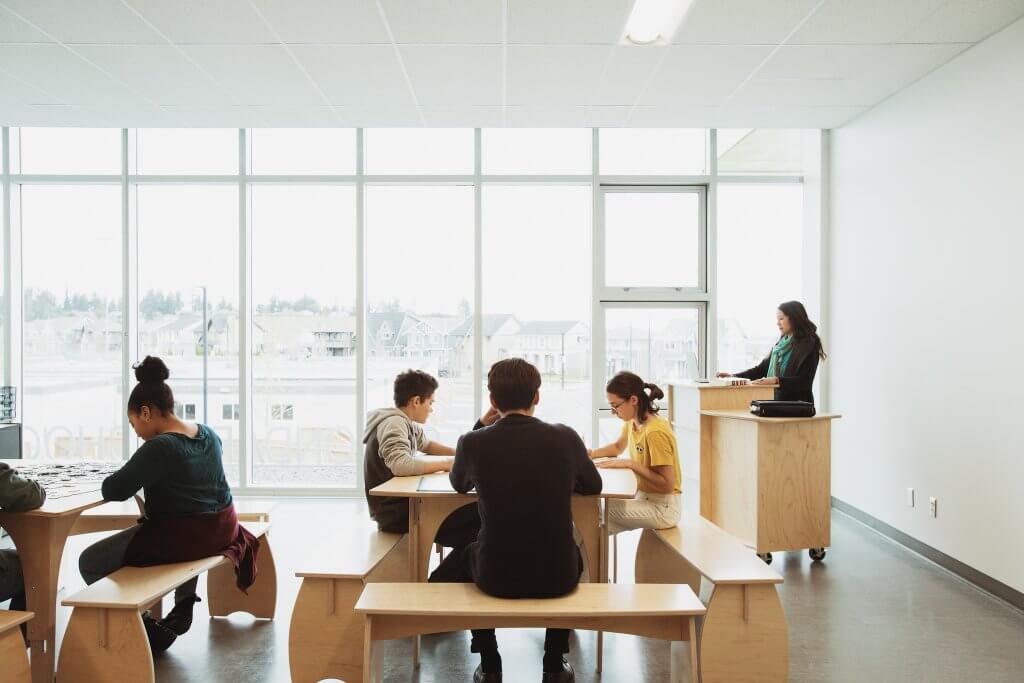 Project Profile: High School Learning Environments - Natural Pod