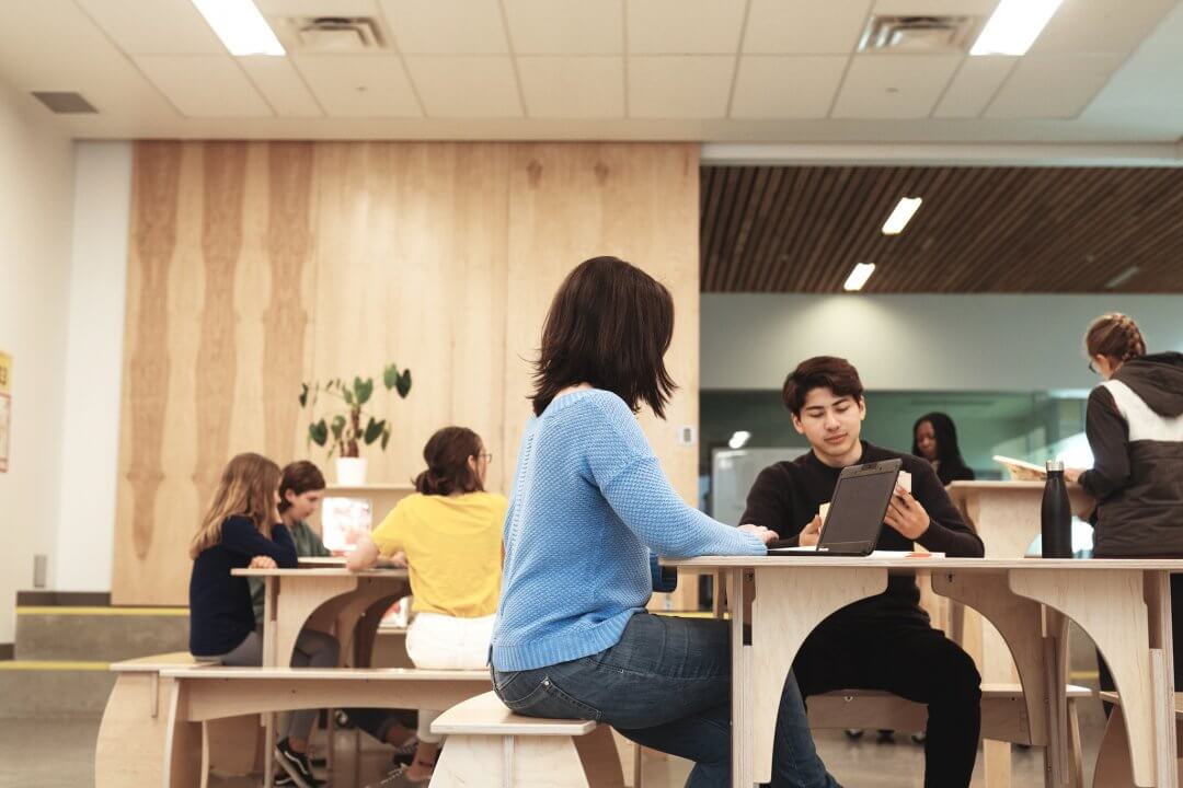 Project Profile: High School Learning Environments - Natural Pod