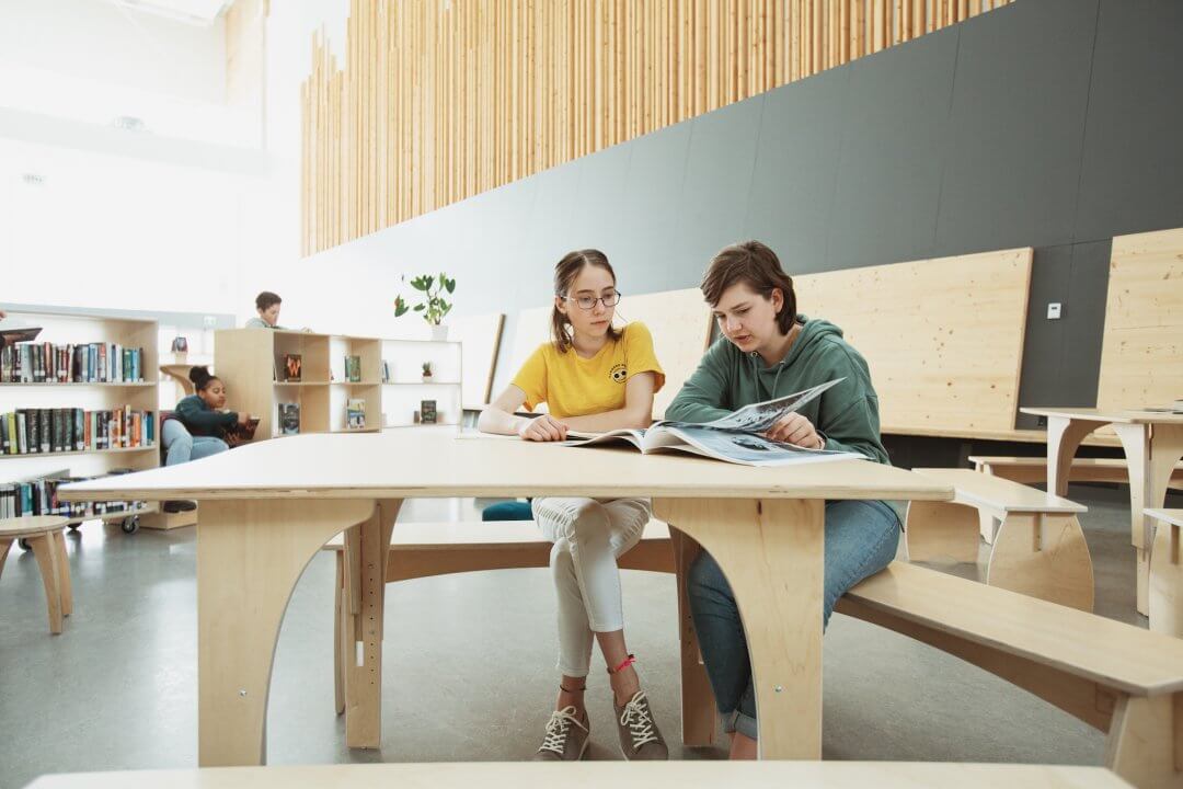 Project Profile: High School Learning Environments - Natural Pod