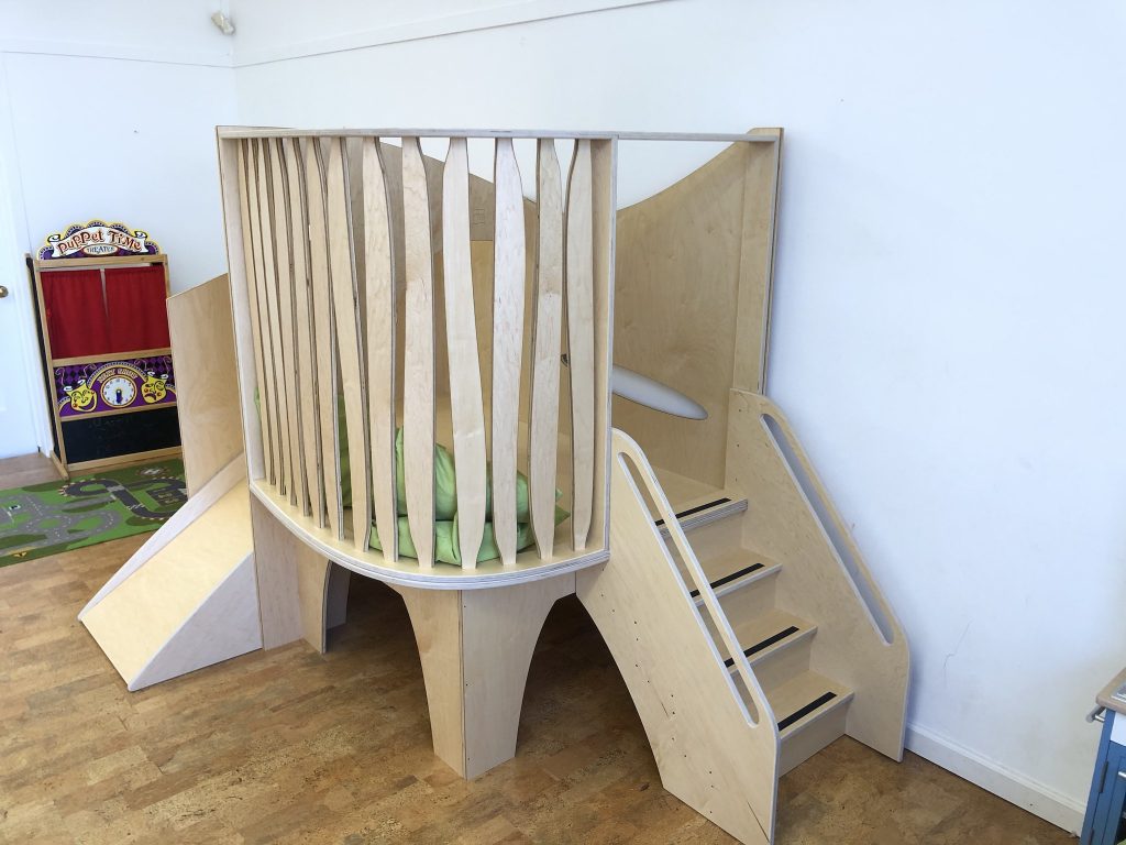 Wonder™ Loft - Steph's - Ramp and Stair - Natural Pod